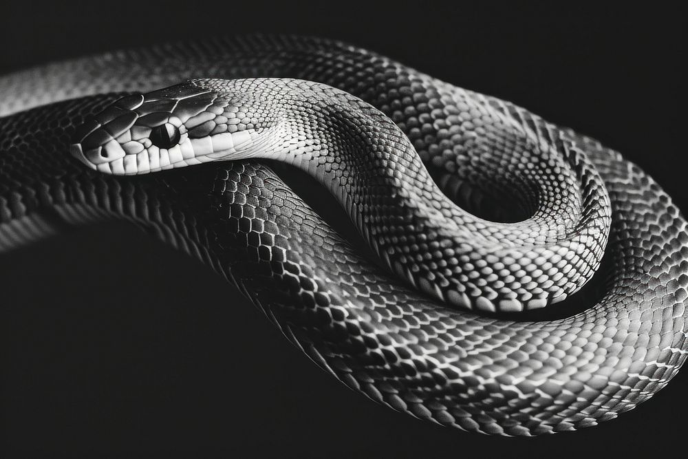 Snake full body snake black | Free Photo - rawpixel