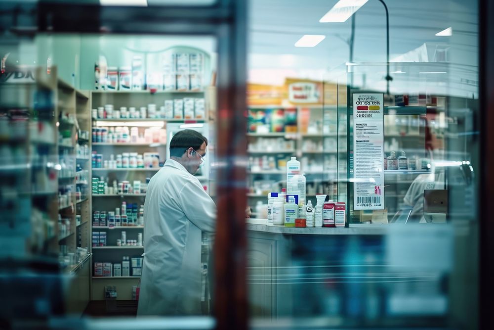 Pharmacist store adult architecture. | Free Photo - rawpixel