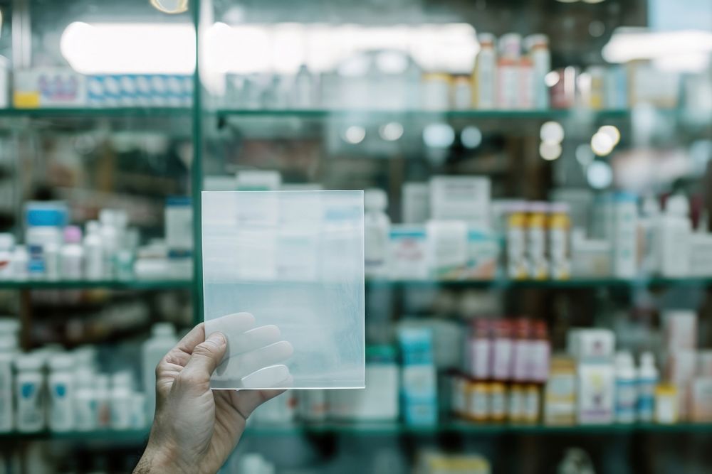 Big white paper sign pharmacy | Free Photo - rawpixel