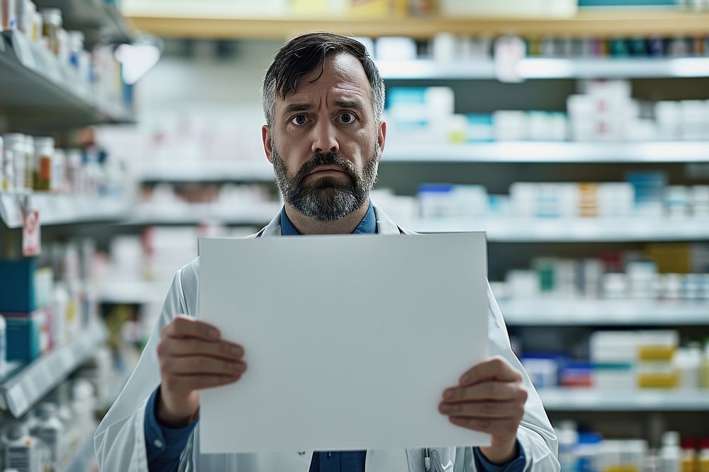 White paper sign holding adult | Premium Photo - rawpixel