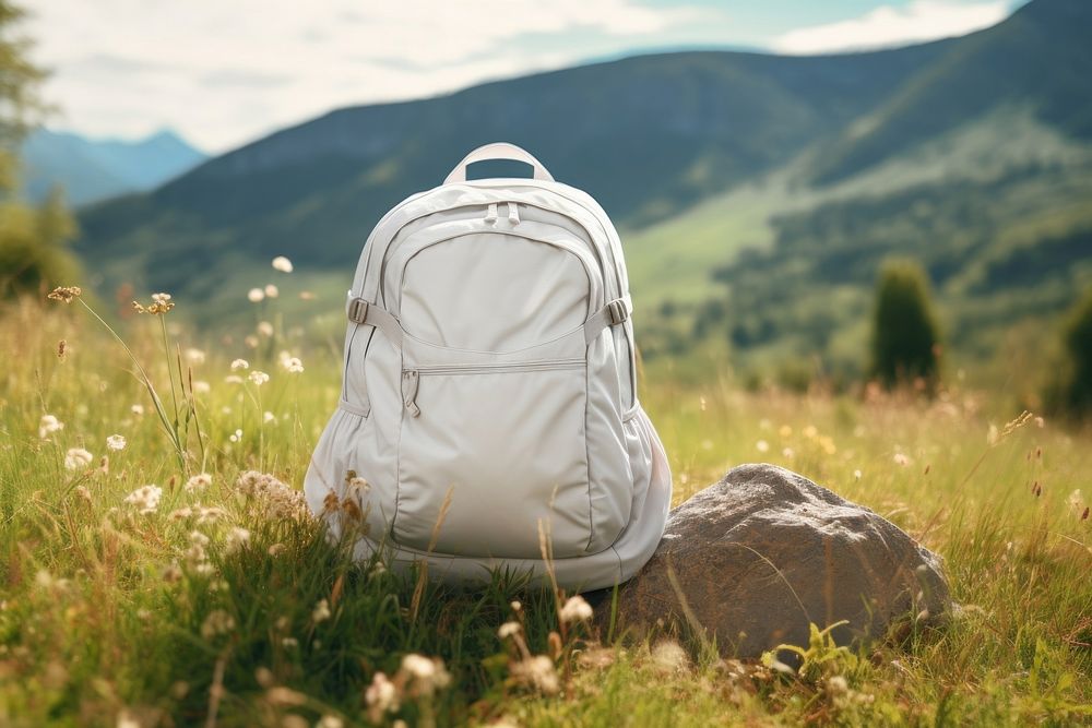 Backpack bag backpacking landscape adventure. | Premium Photo - rawpixel