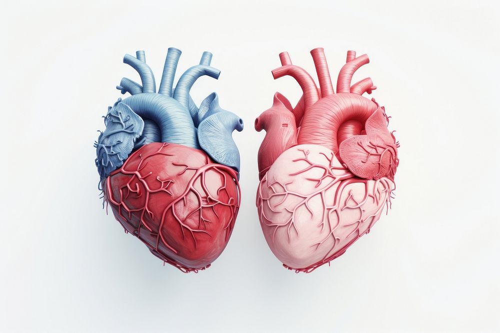 Heart anatomy cut half baseball | Free Photo Illustration - rawpixel