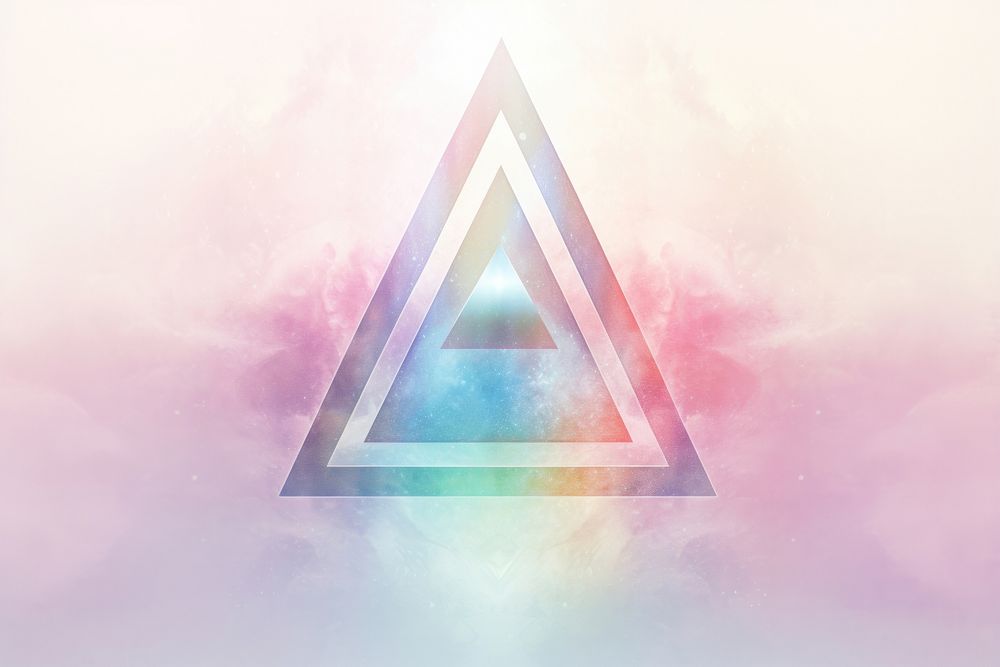 Triangle symbol triangle backgrounds creativity. | Free Photo ...