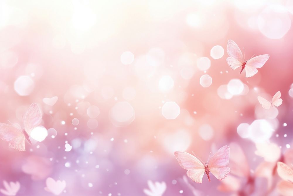 Butterfly bokeh effect background backgrounds | Free Photo Illustration - rawpixel