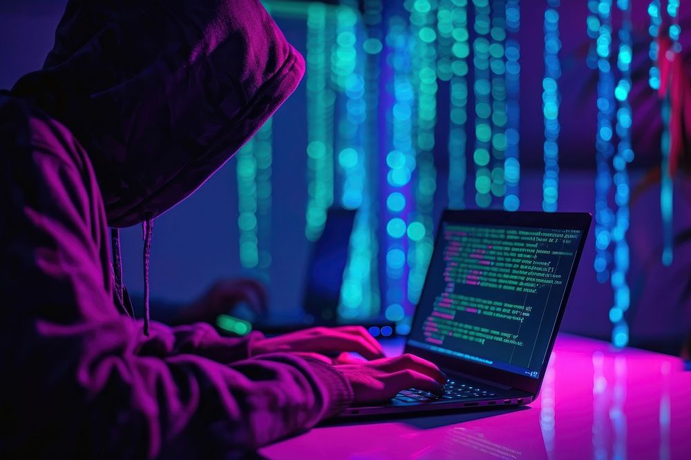 Hacker laptop computer screen. | Free Photo - rawpixel