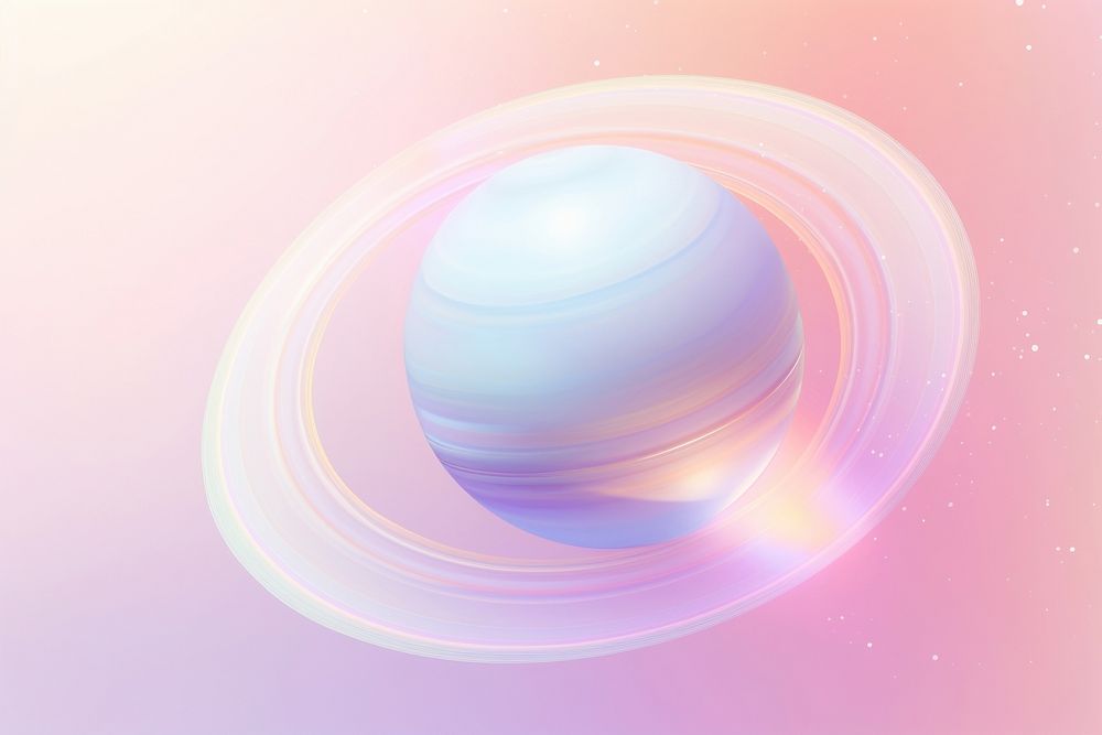 Saturn abstract sphere planet space. | Premium Photo Illustration ...