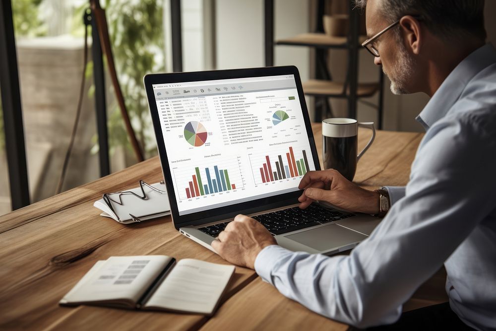 Online Business computer planning laptop. | Free Photo - rawpixel