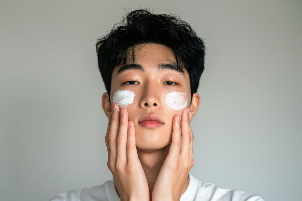 Korean men cosmetics adult face. | Premium Photo - rawpixel