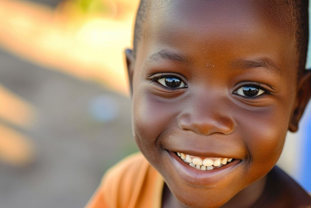 South African kid portrait smile | Premium Photo - rawpixel