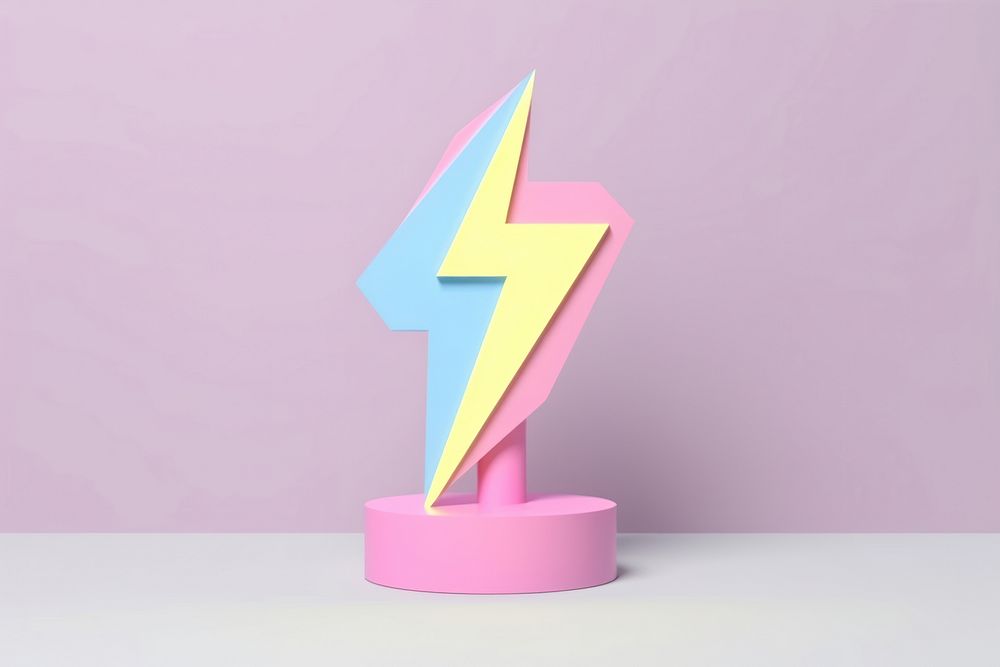 Lightning thunder symbol text. | Premium Photo Illustration - rawpixel