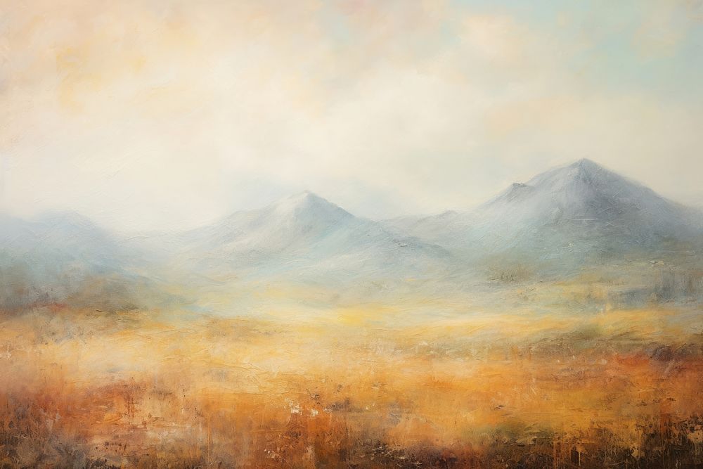 Landscape background painting backgrounds outdoors. | Premium Photo ...