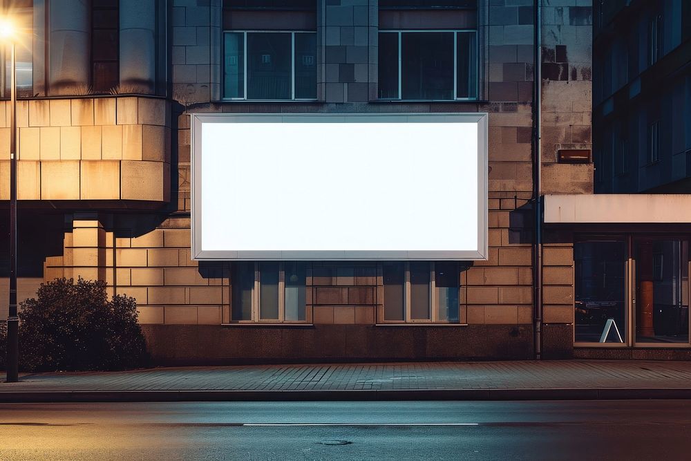 Empty scene building advertisement electronics | Premium Photo - rawpixel