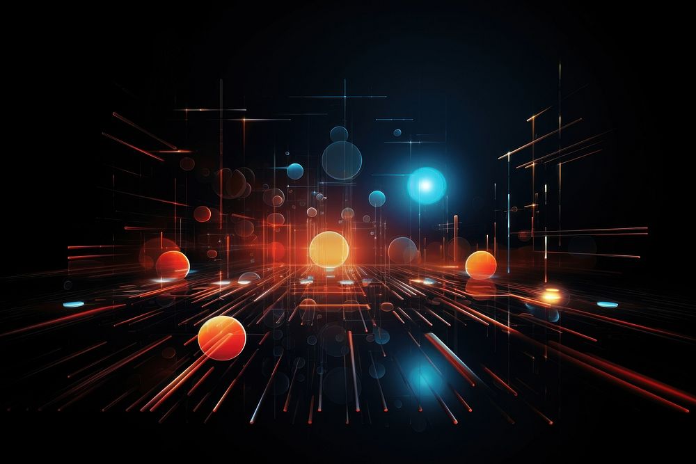 Abstract light architecture cityscape | Free Photo Illustration - rawpixel