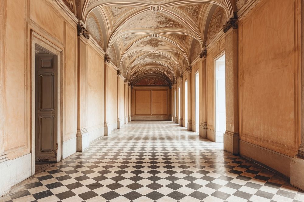 Interior architecture building corridor. | Free Photo - rawpixel