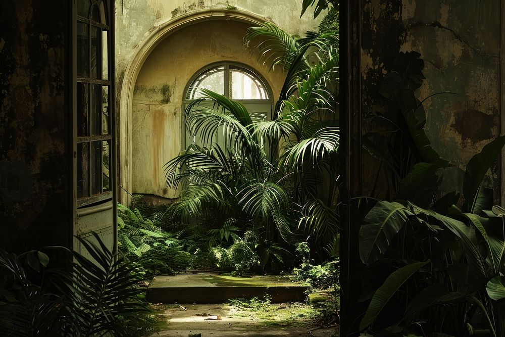 Jungle architecture building outdoors. | Free Photo - rawpixel