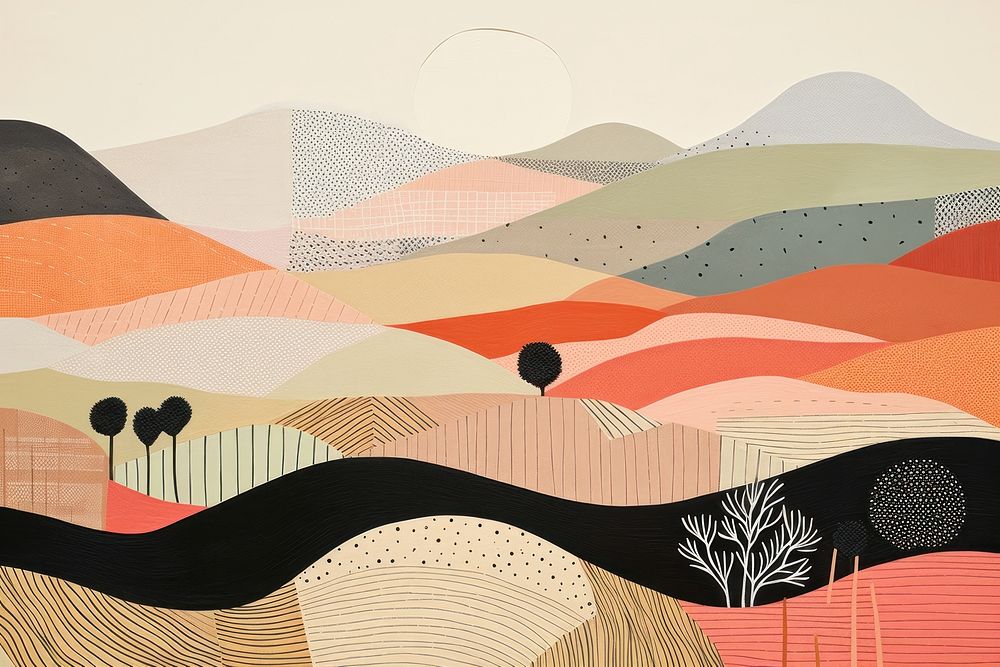 Countryside painting collage art. | Premium Photo Illustration - rawpixel