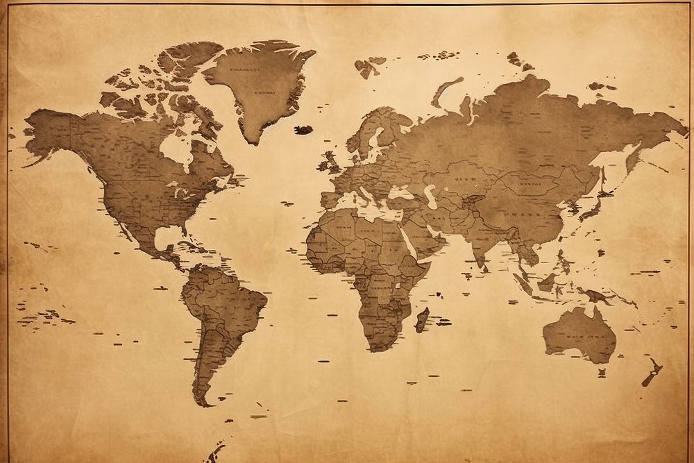 Vintage map backgrounds topography textured | Free Photo - rawpixel