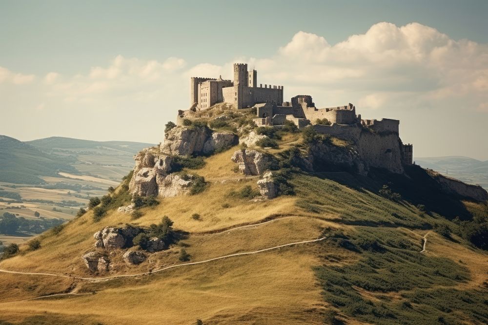 Castle architecture landscape building. | Premium Photo - rawpixel