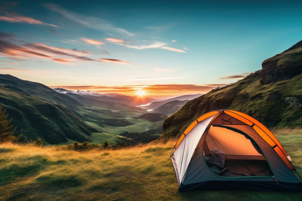 Camping tent landscape outdoors. | Free Photo - rawpixel