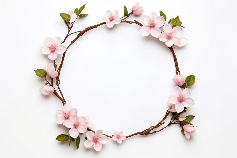 Tree branch flower blossom circle. | Free Photo - rawpixel