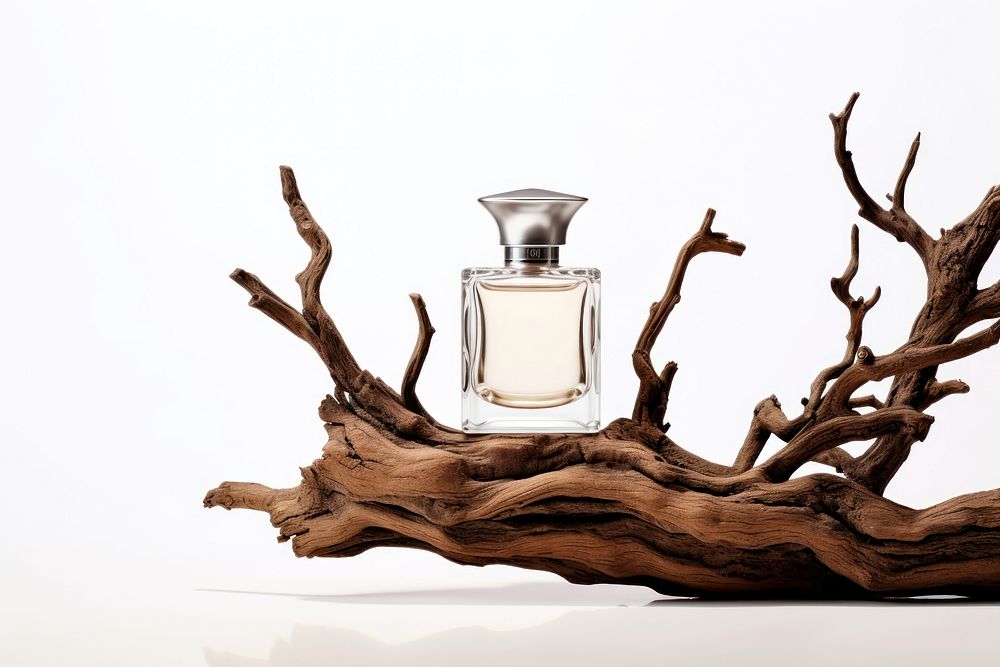Tree branch perfume bottle driftwood. | Free Photo - rawpixel