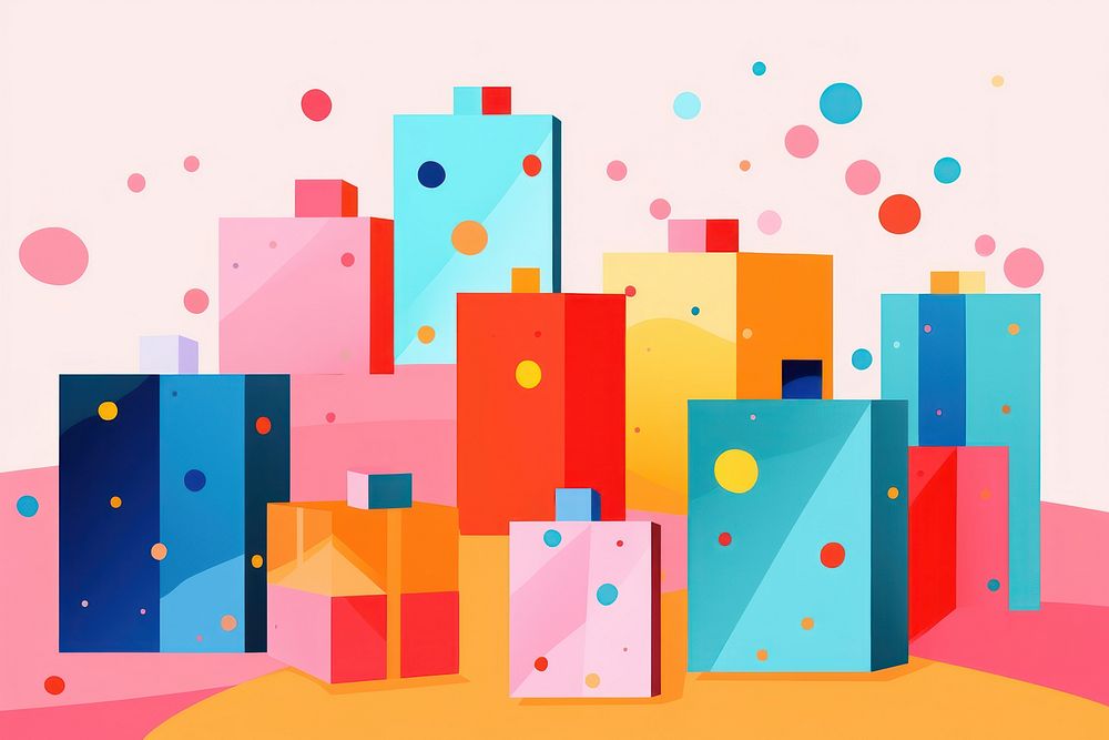 Gift boxes backgrounds abstract outdoors. | Premium Photo Illustration ...