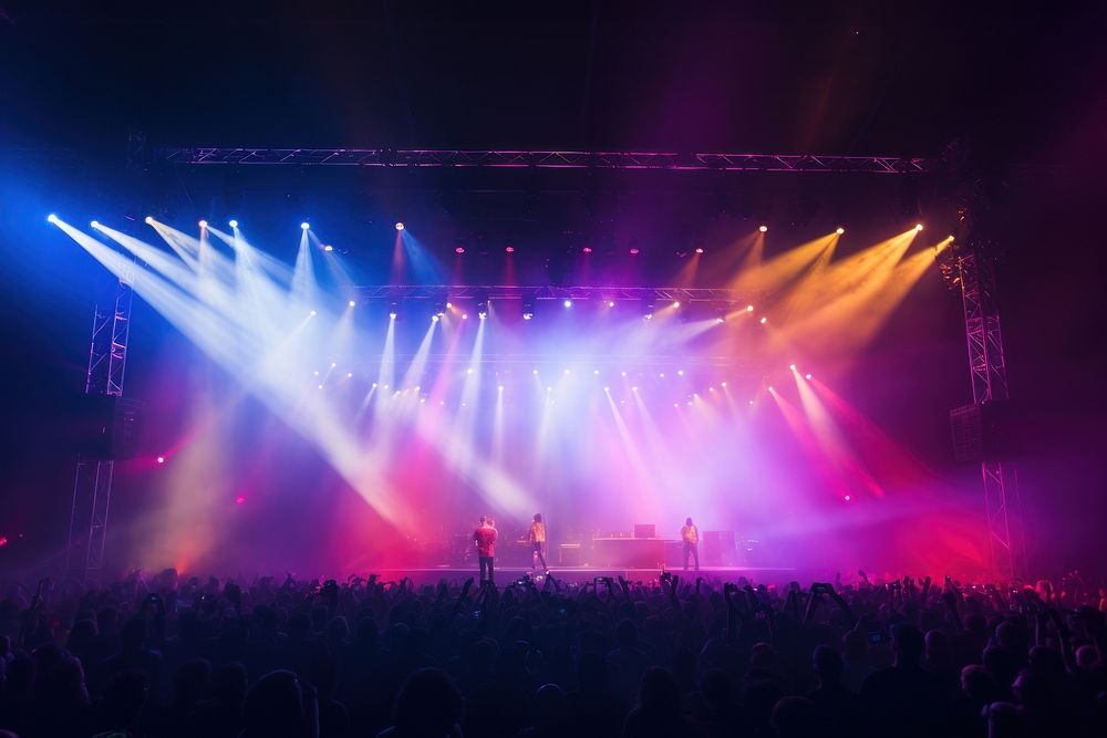 Concert stage light entertainment illuminated. | Premium Photo - rawpixel