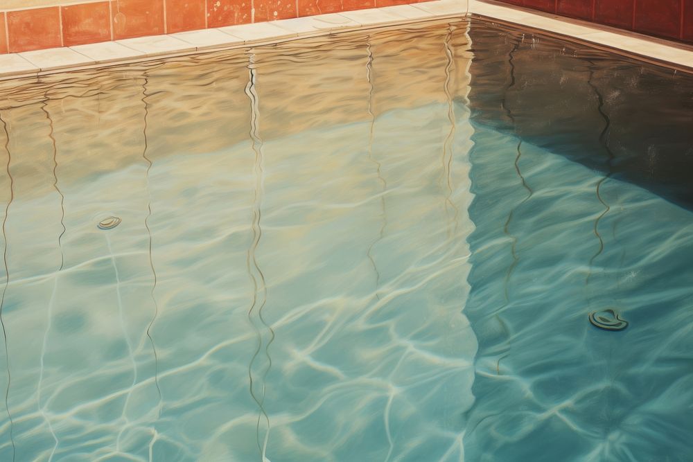 Pool floor architecture reflection. | Premium Photo Illustration - rawpixel
