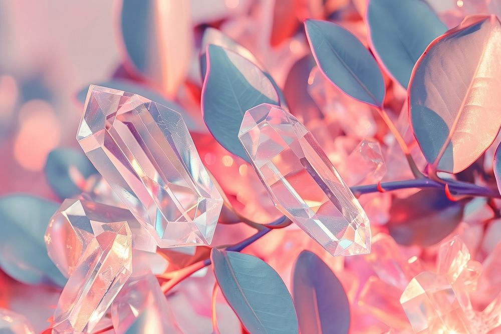 Diamond crystal diamond backgrounds. | Premium Photo Illustration ...