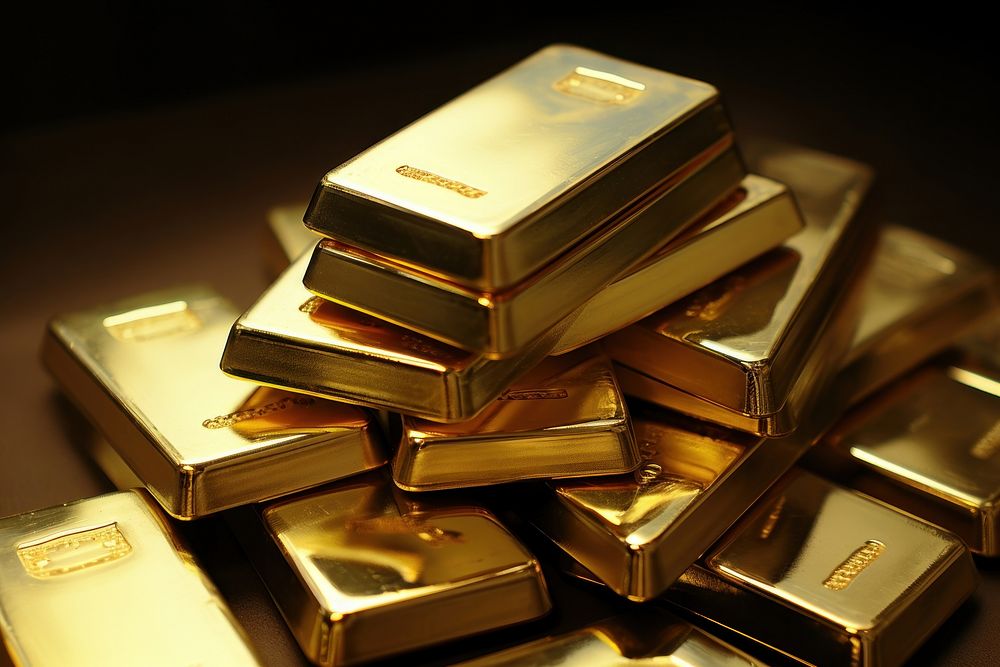 Exquisite Gold Bars gold treasure | Free Photo - rawpixel