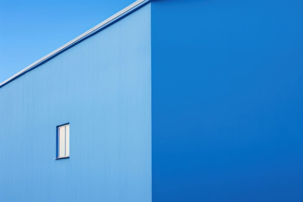 Blue building architecture outdoors wall. | Premium Photo - rawpixel
