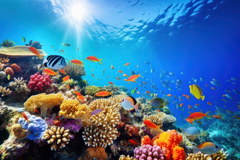 Corals fish sea underwater. | Free Photo - rawpixel