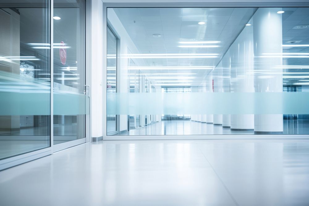 Scientific laboratory corridor architecture building | Free Photo ...