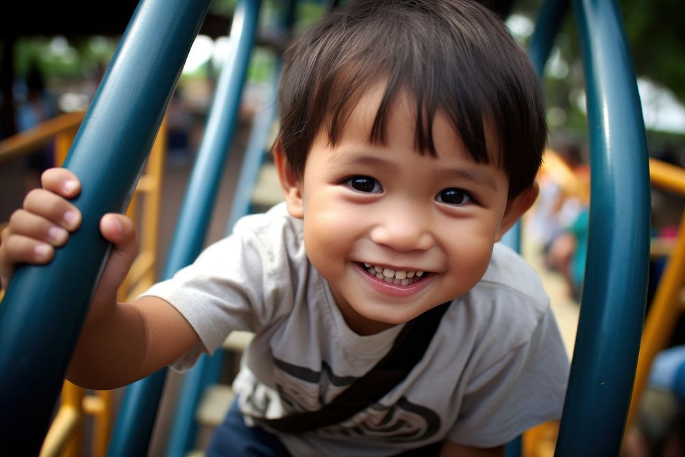 Filipino kid playground portrait outdoors | Free Photo - rawpixel