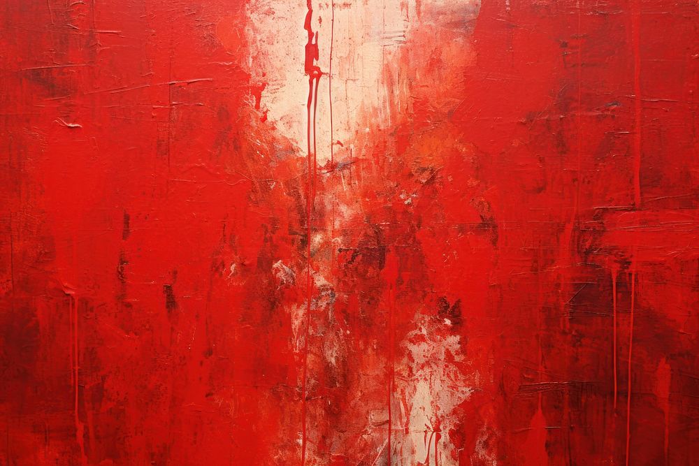 Red background backgrounds painting rough. | Free Photo Illustration ...