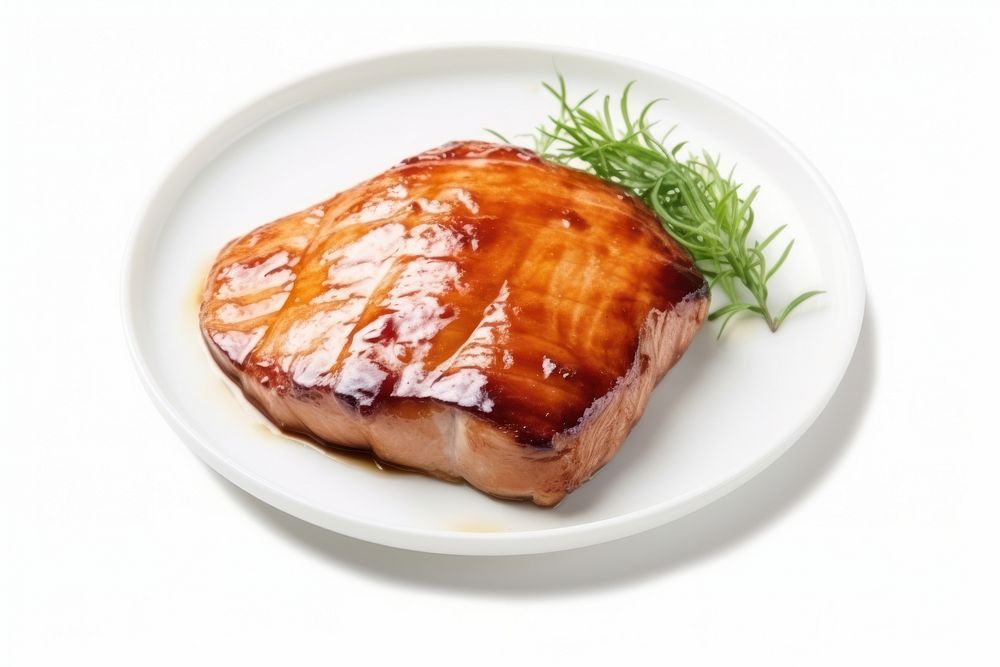 Grill chicken hamstring plate meat | Free Photo - rawpixel