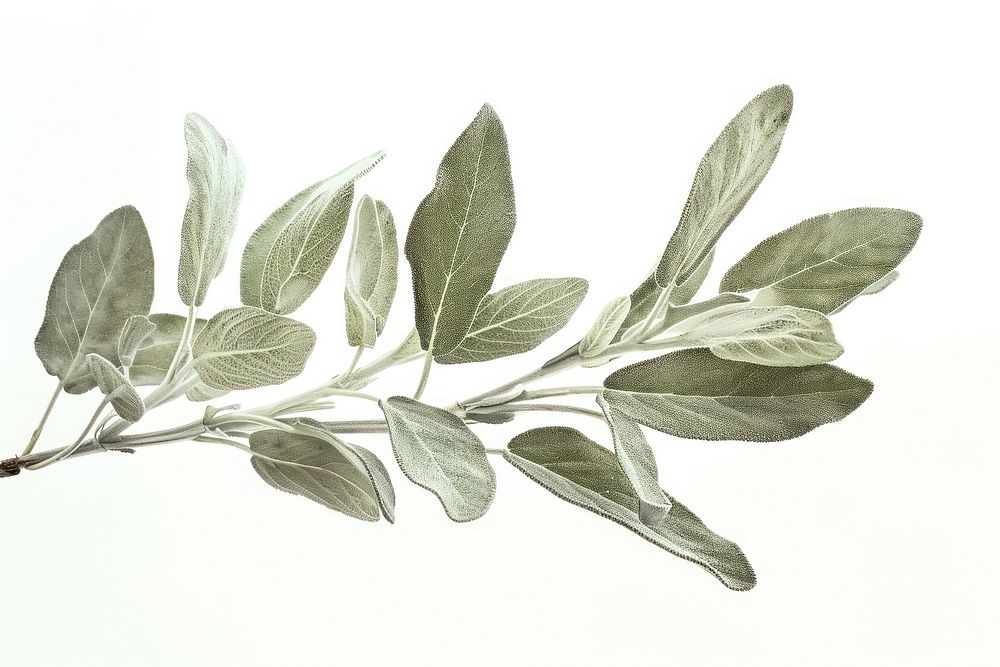 Sage branch plant herbs leaf. | Premium Photo - rawpixel