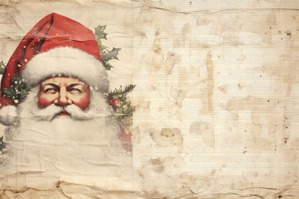 Christmas santa claus border christmas | Premium Photo Illustration ...