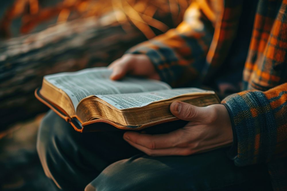 Man reading Holy Bible publication | Free Photo - rawpixel