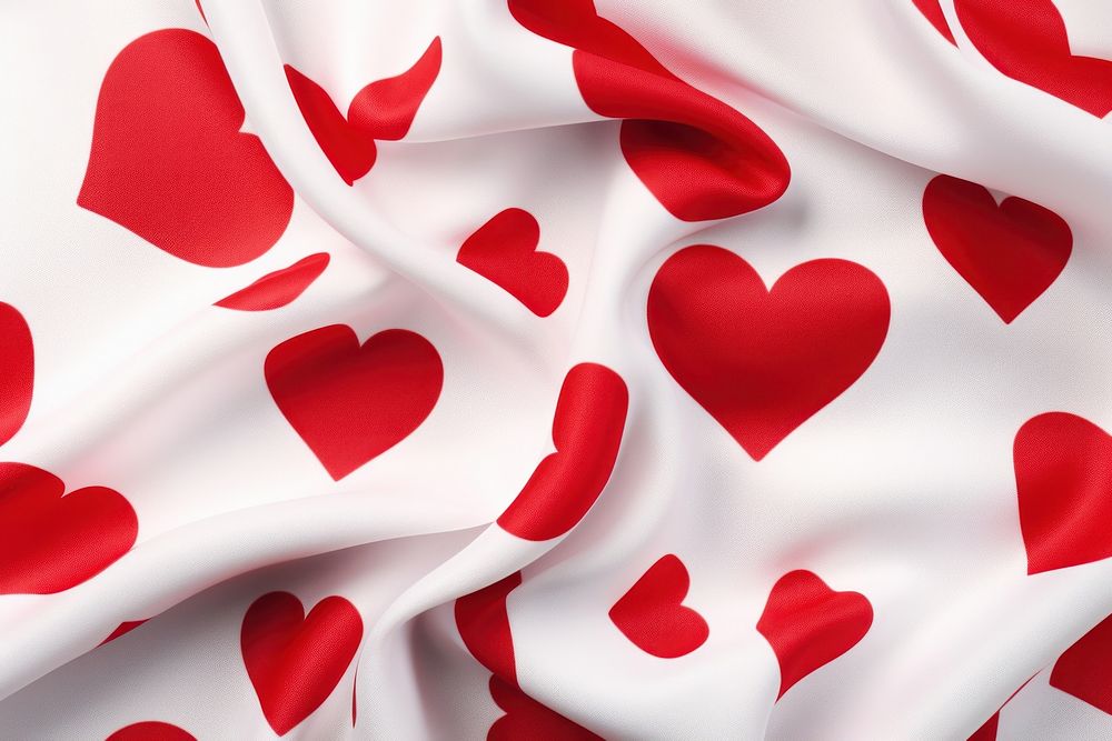 Heart pattern fabric backgrounds textile | Premium Photo - rawpixel