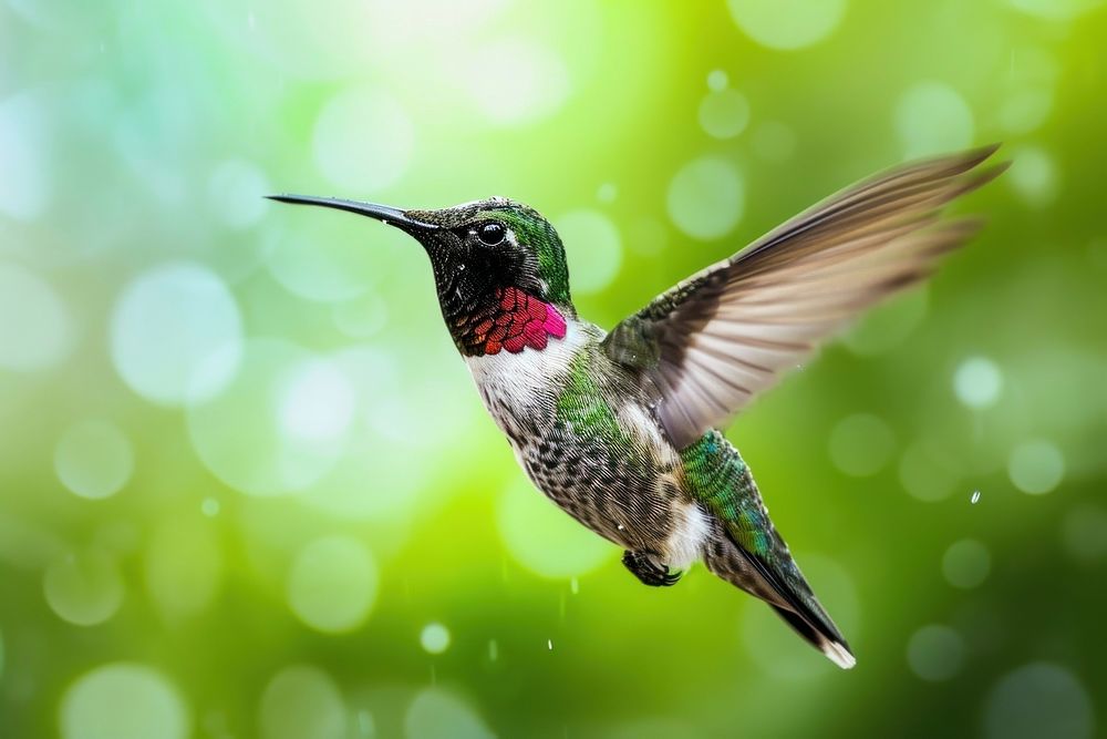 Hummingbird hummingbird hovering animal. | Free Photo - rawpixel
