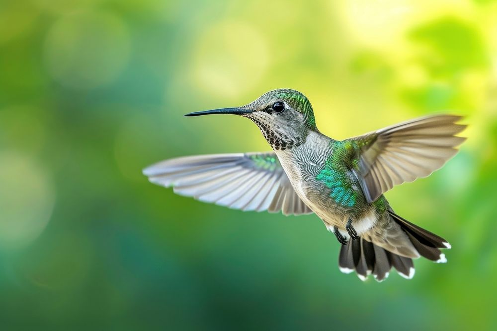 Hummingbird hummingbird hovering animal | Free Photo - rawpixel