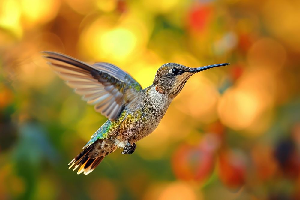 Hummingbird hummingbird hovering animal. | Free Photo - rawpixel
