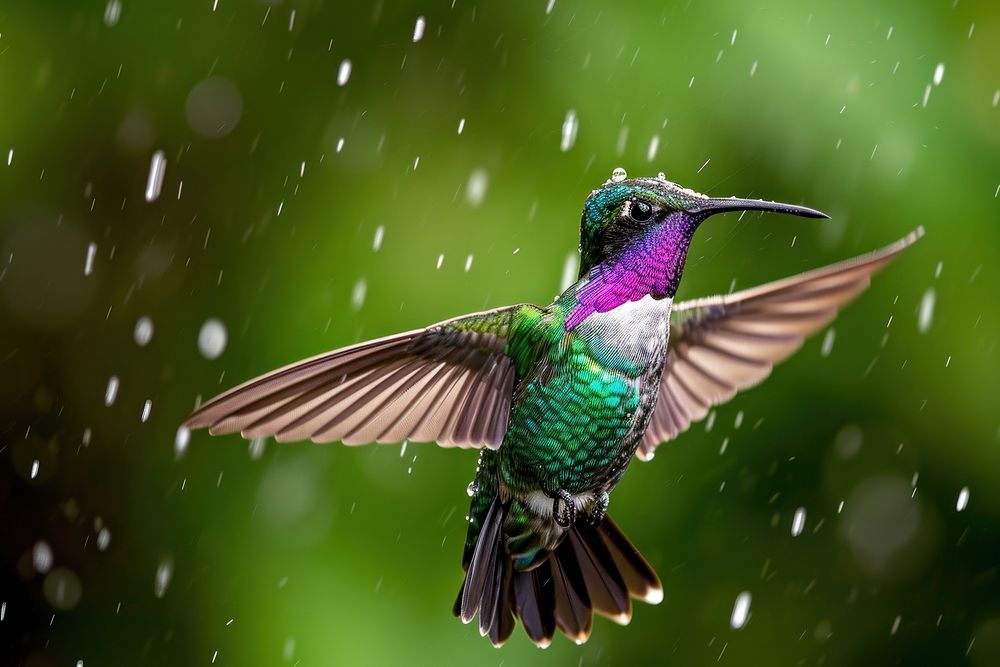 Hummingbird hummingbird hovering animal. | Free Photo - rawpixel