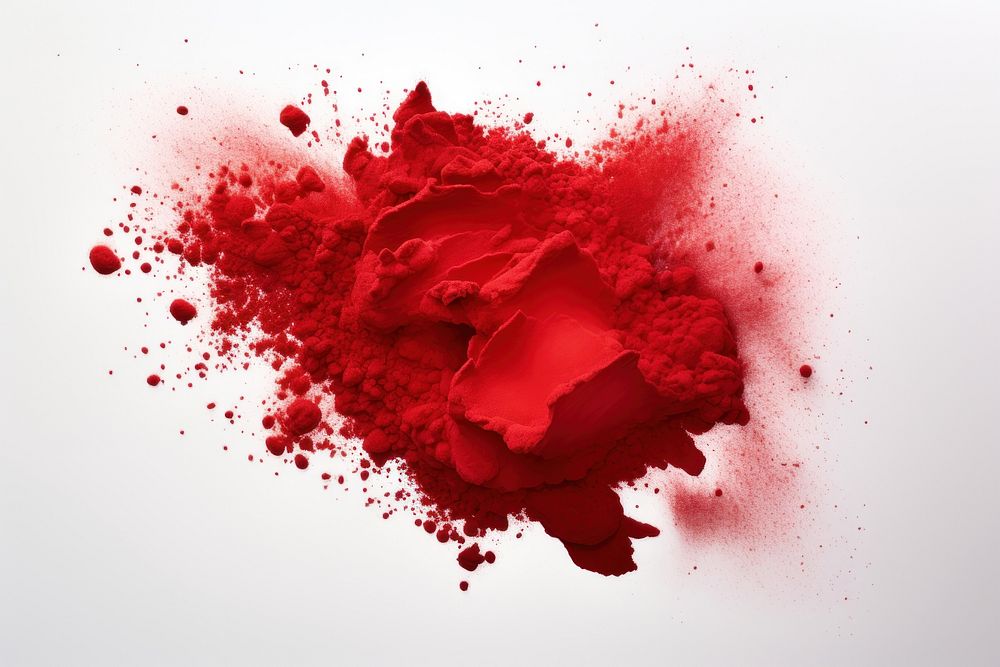 Pigment powder red splattered exploding. | Premium Photo - rawpixel