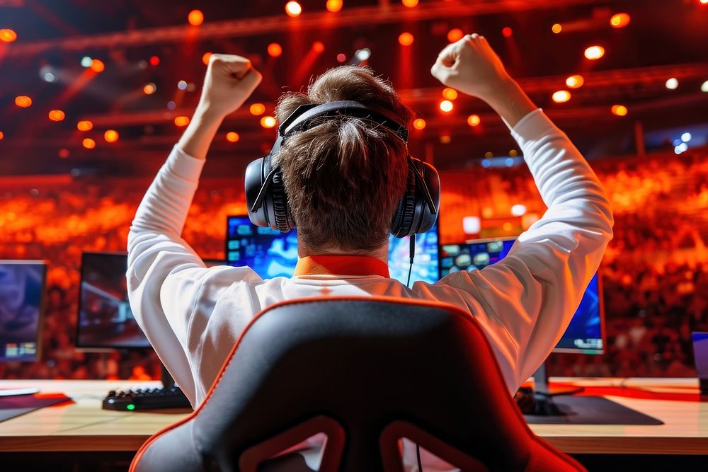 Team Winner Video Games Tournament | Free Photo - rawpixel