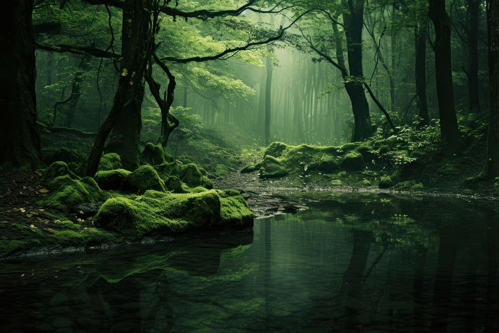 Forest green Background vegetation landscape | Premium Photo - rawpixel