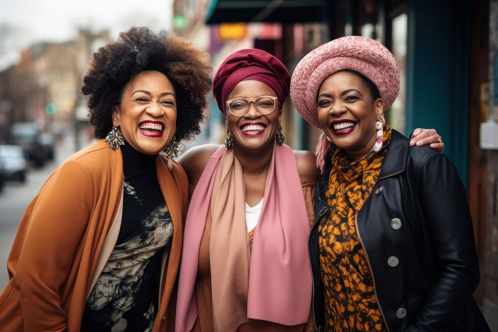 Black women laughing adult smile. | Premium Photo - rawpixel