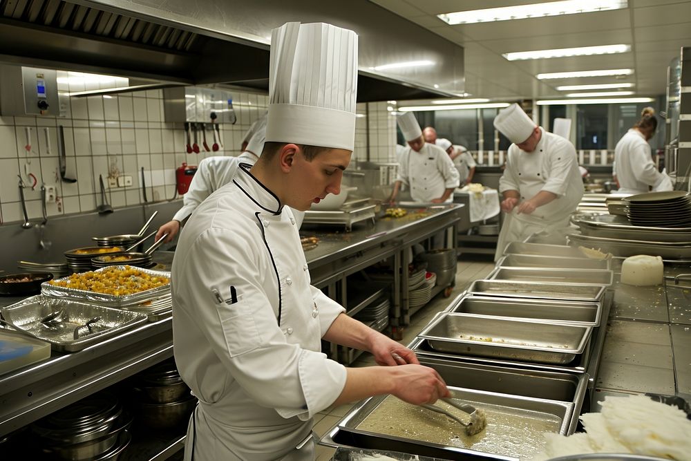 Chefs working adult cooperation. | Premium Photo - rawpixel