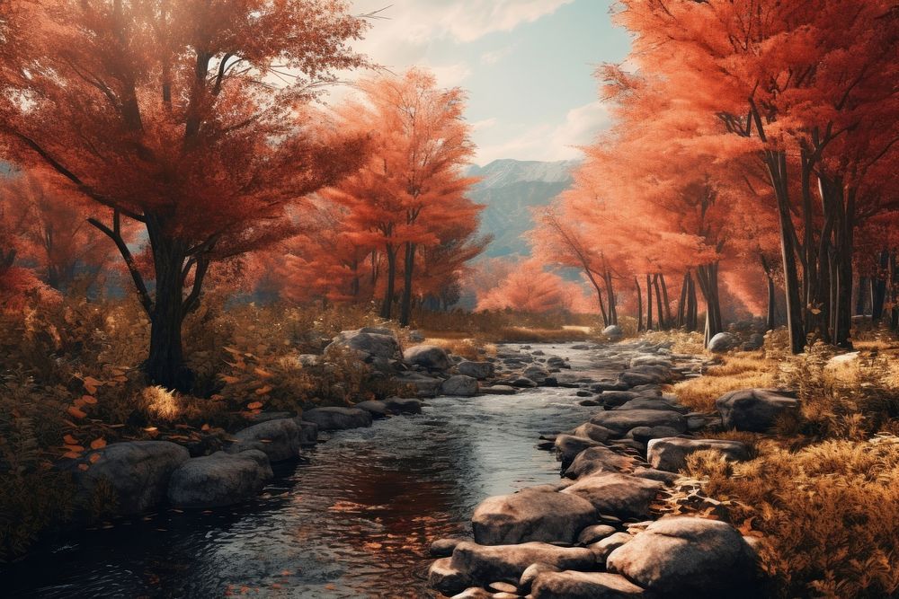 Autumn landscape outdoors scenery. | Premium Photo - rawpixel